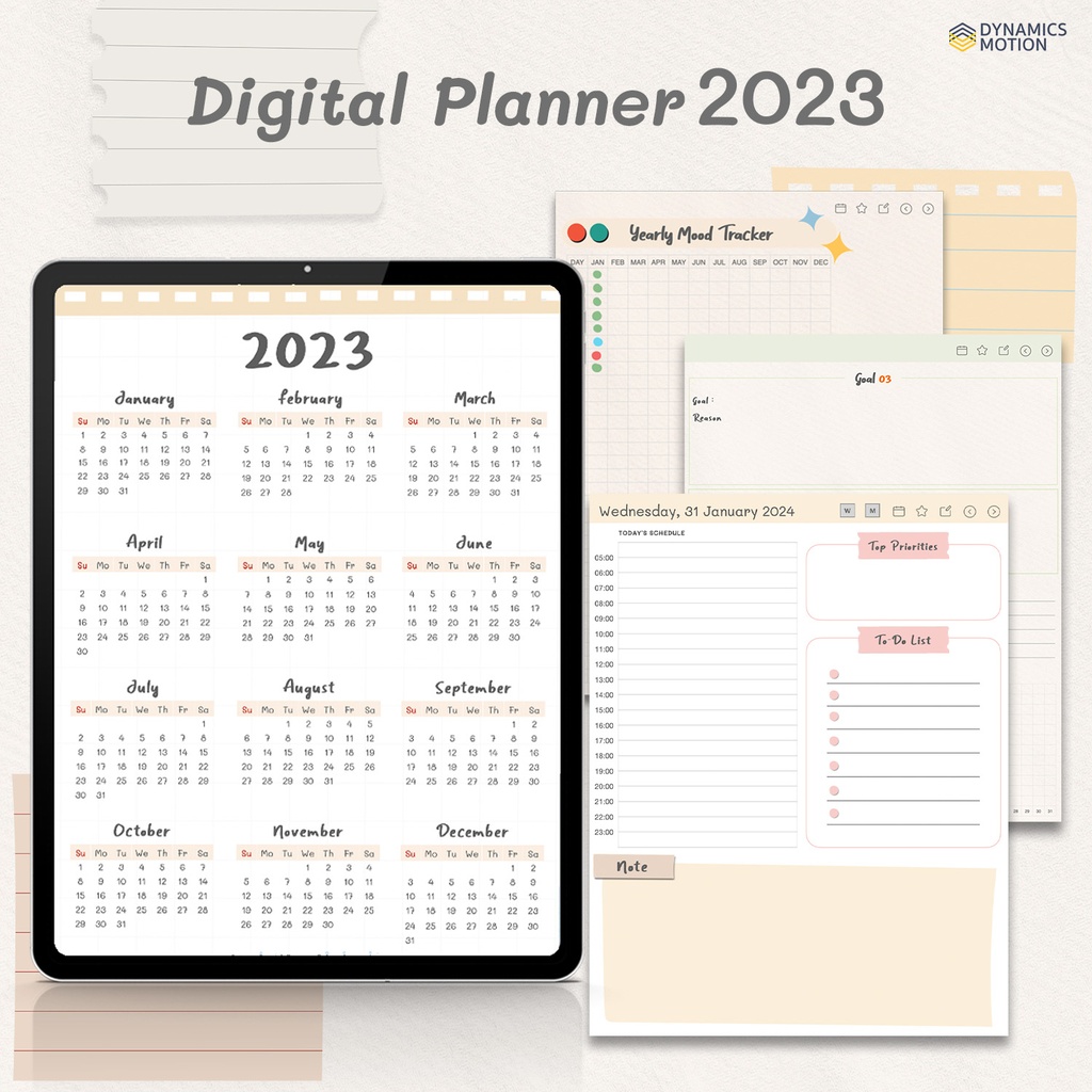 Pastelic Minimal Planner - Basic | DynamicsMotion